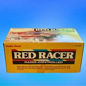 Radio Shack | Toys | Vintage Radio Shack Remote Controll Red Racer Car ...